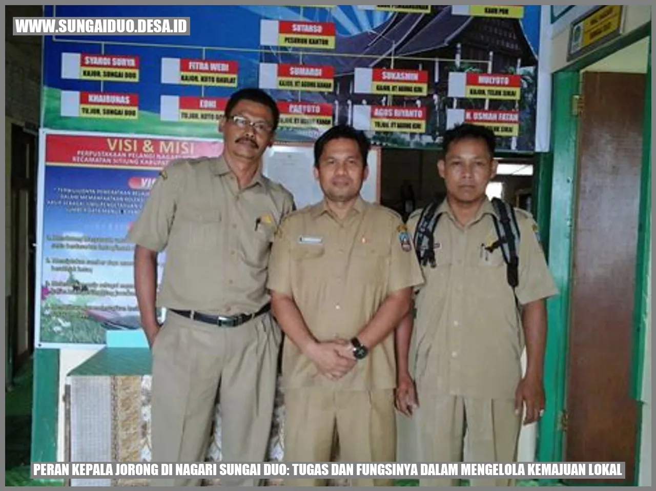 Peran Kepala Jorong di Nagari Sungai Duo: Tugas dan Fungsinya dalam Mengelola Kemajuan Lokal ...